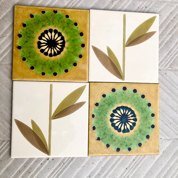 Retro Tiles - Etsy