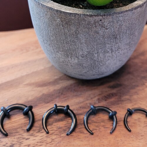 6 Steel Pinchers 0g 2g 4g 6g 8g 10g Horseshoes Talons Tapers - Etsy