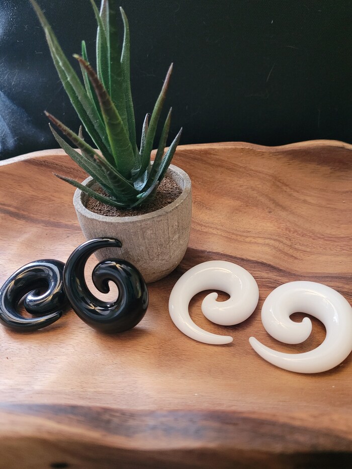White Gauges - Etsy