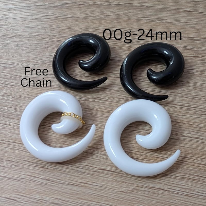 20mm White Plugs - Etsy