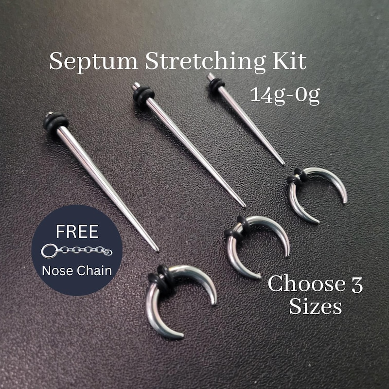 Septum Ring 7mm Diameter - Etsy