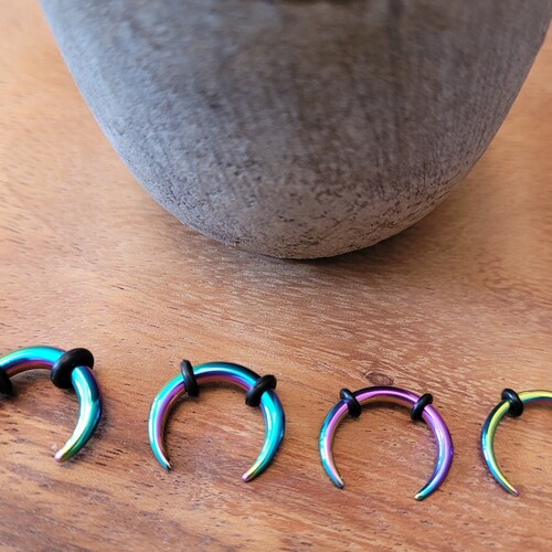 6 Steel Pinchers 0g 2g 4g 6g 8g 10g Horseshoes Talons Tapers - Etsy