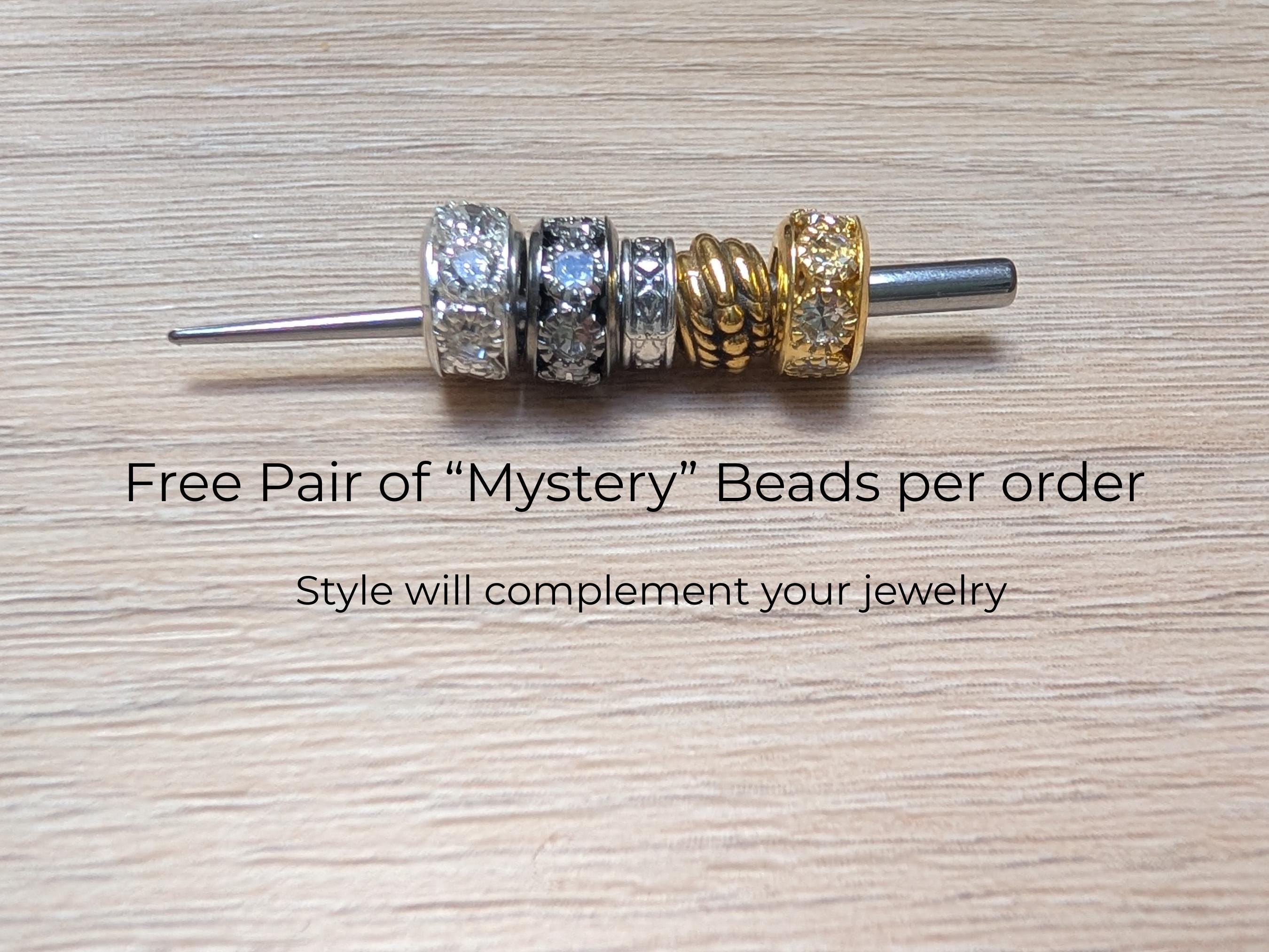 Set 2 Silver Gold Horseshoe Spike Cone Hinged Clicker Ring Surgical ...