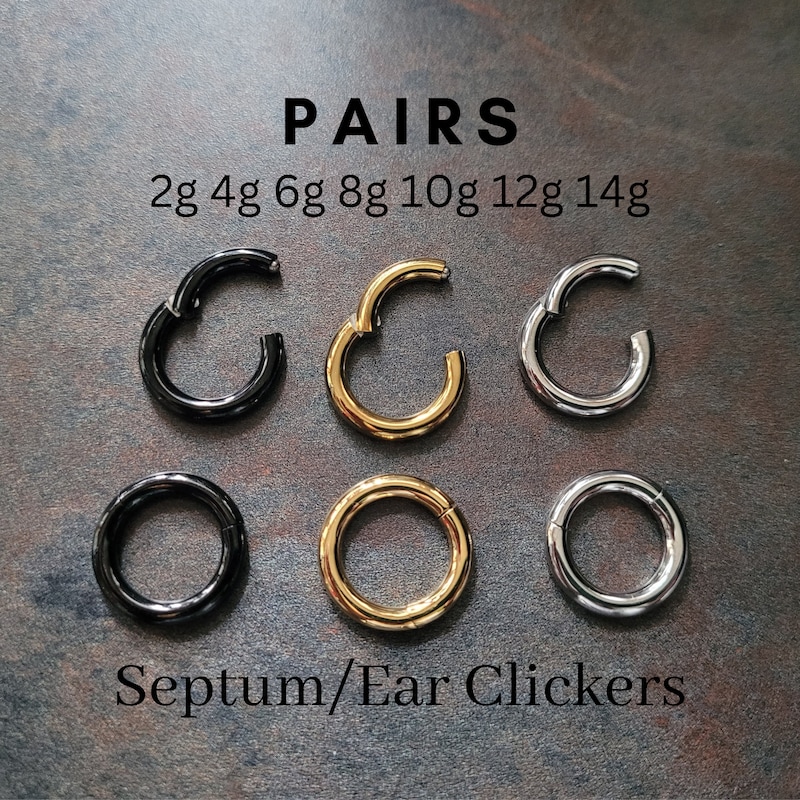 Gauge Earrings - Etsy