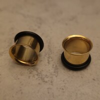 Gold Plugs - Etsy