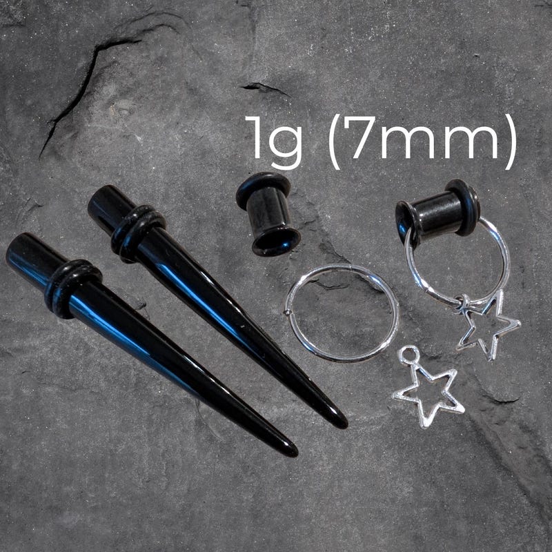 1g Single Flare Tunnel - Etsy