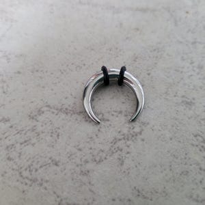 Septum Stretching Kit Silver Set of 4 Surgical Steel Pinchers Tapers ...