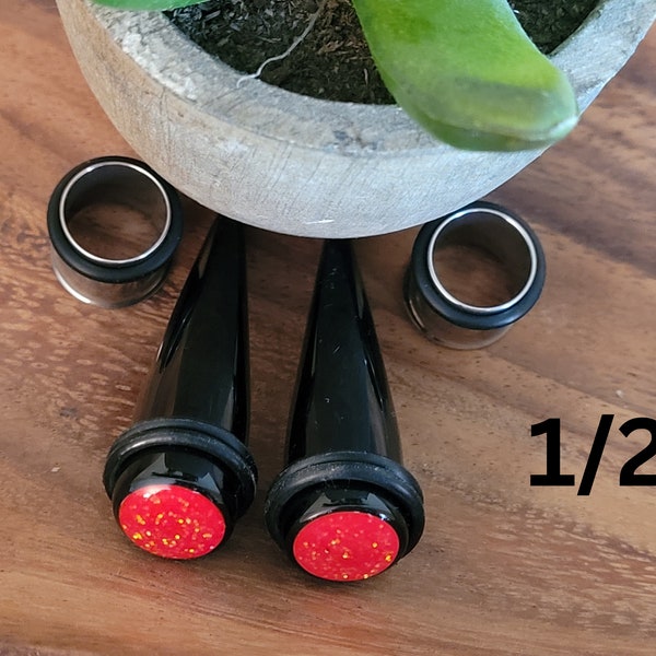 1/2 Ear Gauges - Etsy