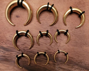 6 Steel Pinchers 0g 2g 4g 6g 8g 10g Horseshoes Talons Tapers - Etsy