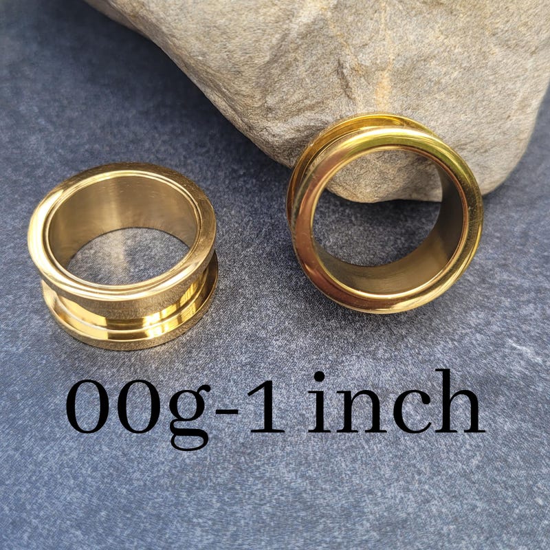 Gold Plugs - Etsy