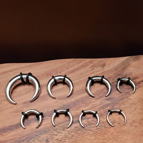 8 Pairs Steel Pinchers 0g-14g Pinchers Horseshoes Talons - Etsy