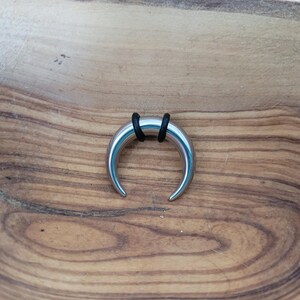 6 Steel Pinchers 0g 2g 4g 6g 8g 10g Horseshoes Talons Tapers Crescents ...