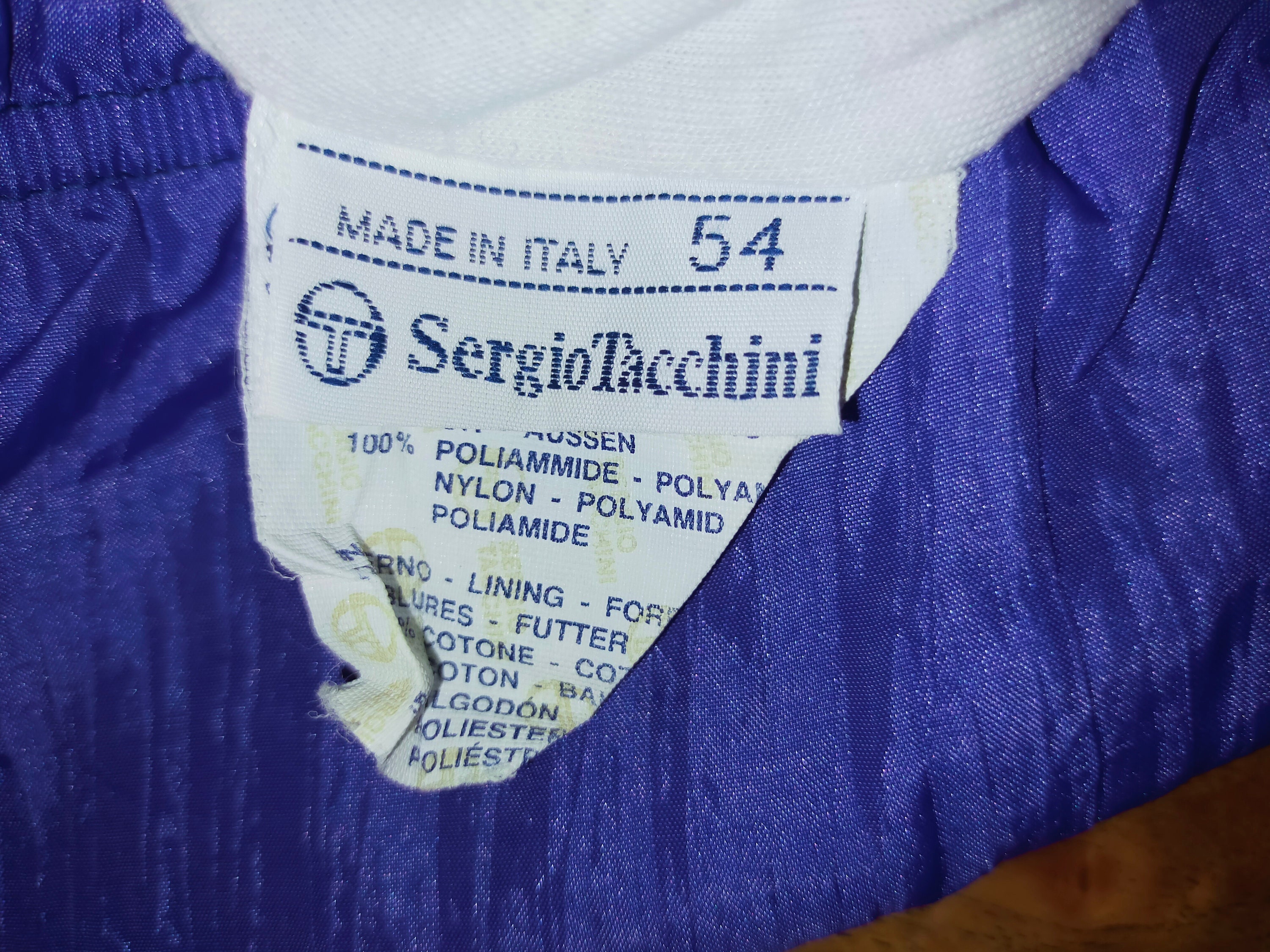 Vintage 90's Sergio Tacchini Tracksuit XXL 54 Made in Italy Tennis ...