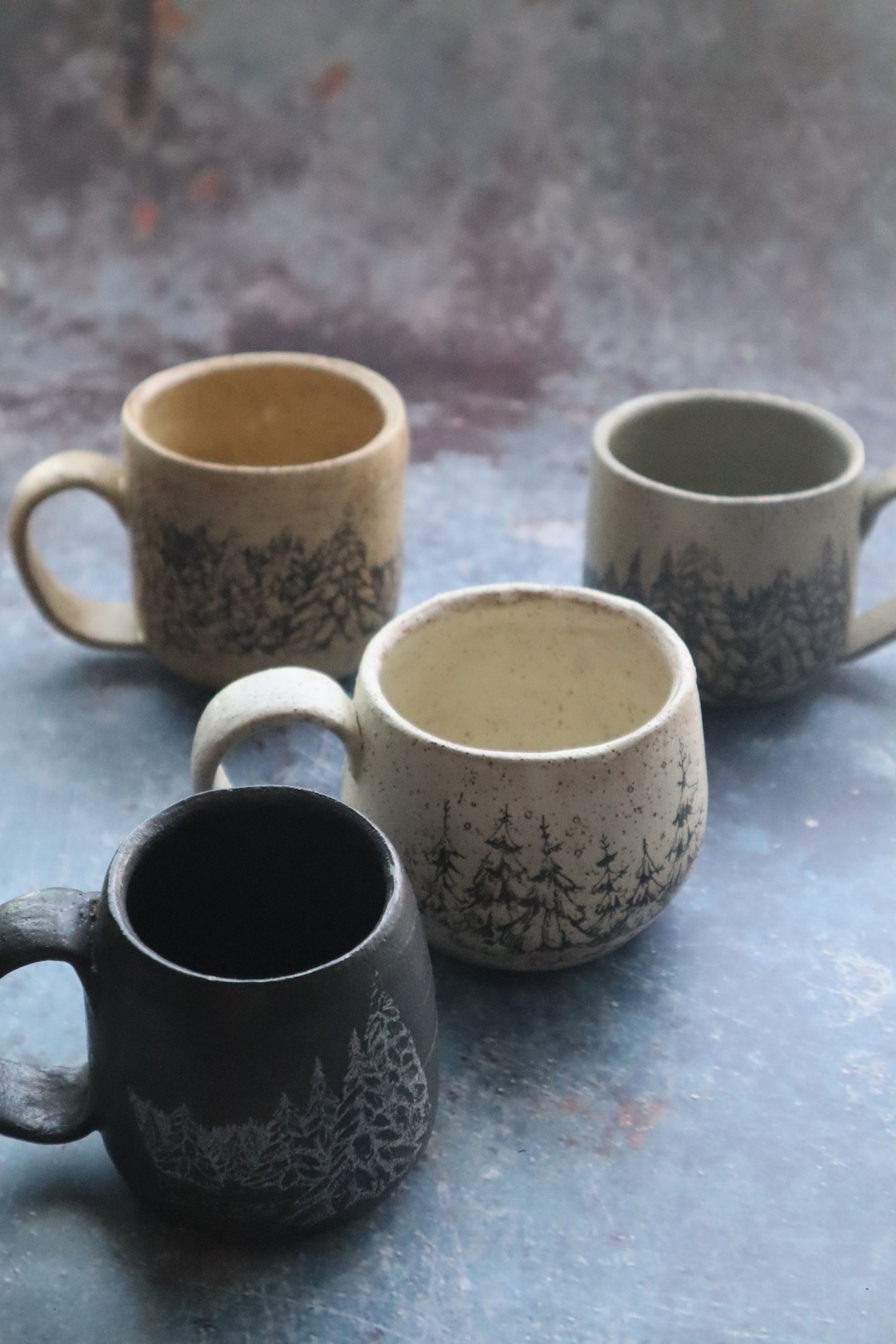 Limited Drop Only! Simply Dreamy Cozy Winter Tree Mugs Matte ...
