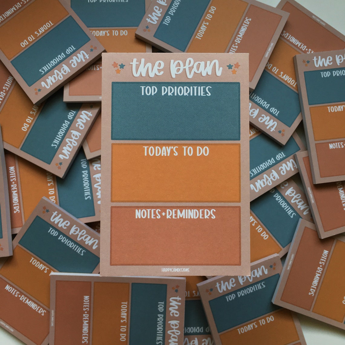 Boho the Plan Notepad Trendy Notepad, to Do List, Daily Plan, Planner ...