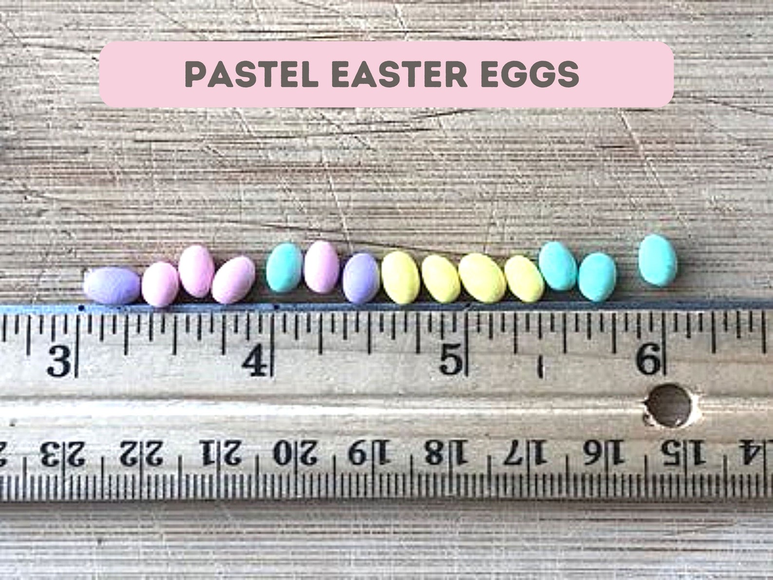 1/12th Scale Miniature Dollhouse Easter Eggs, Miniature Pastel Easter ...