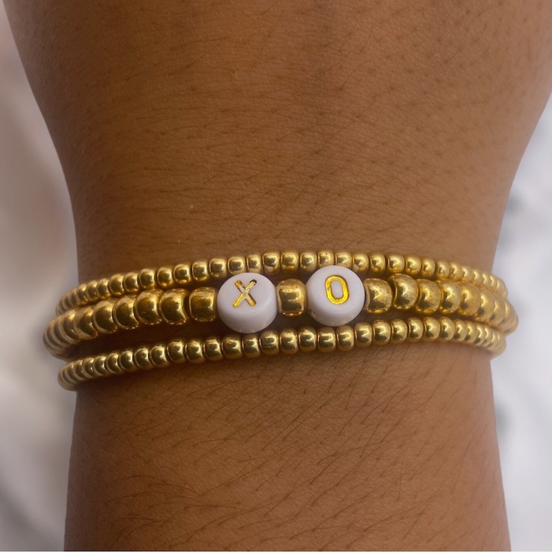 Custom Sorority Bracelet, Gold Chi Omega Jewelry, Big Little Reveal ...