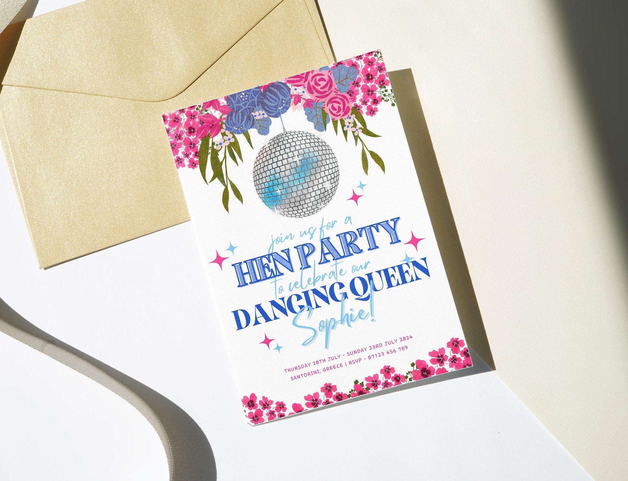 Greek ABBA Dancing Queen | Hen Do | Hen Party | Bachelorette Party ...