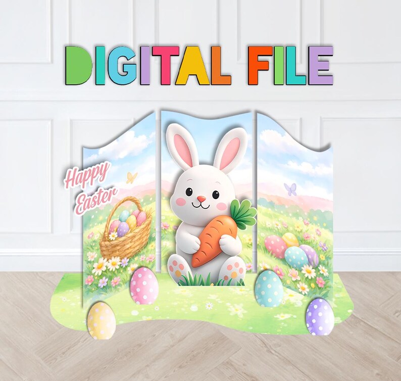 Easter Sets – Spring Party Banner (digital File) - Etsy