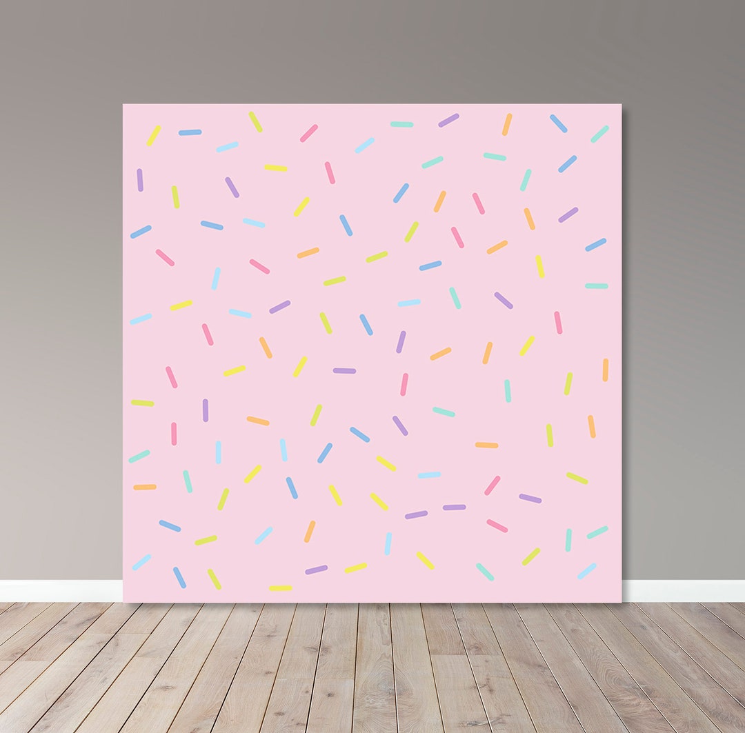 Sprinkles Backdrop - Digital File - Kid Party - Party - Event Planner ...
