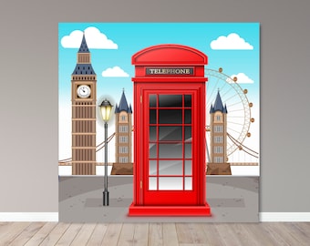 London Backdrop - Etsy