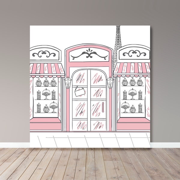 Paris Backdrop - Etsy