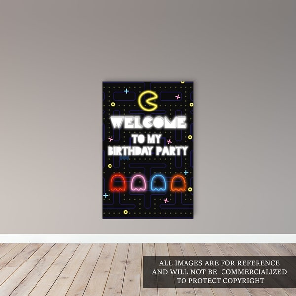 Pac Man Party - Etsy