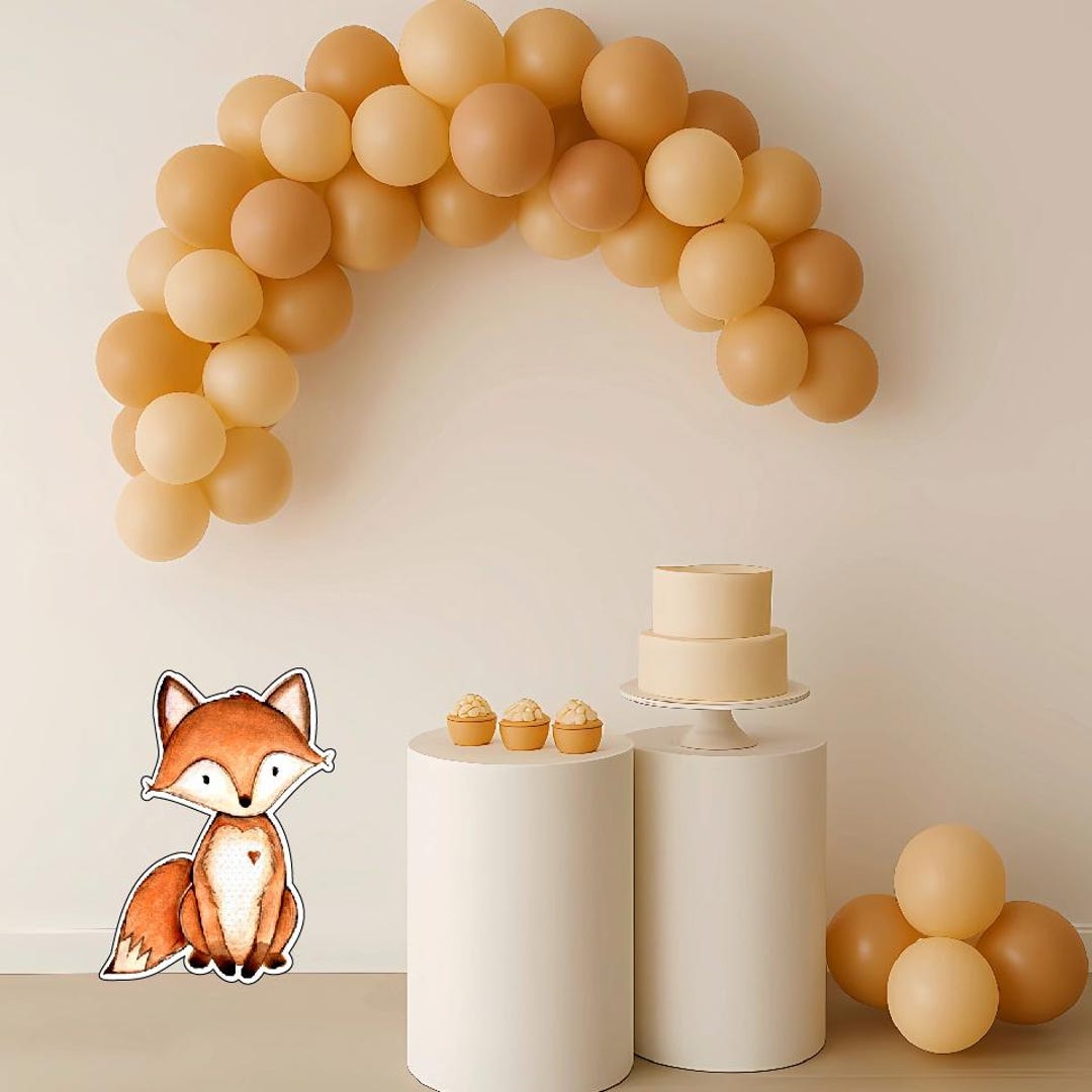 Foamboard Fox Prop – Woodland Party Decor - Etsy