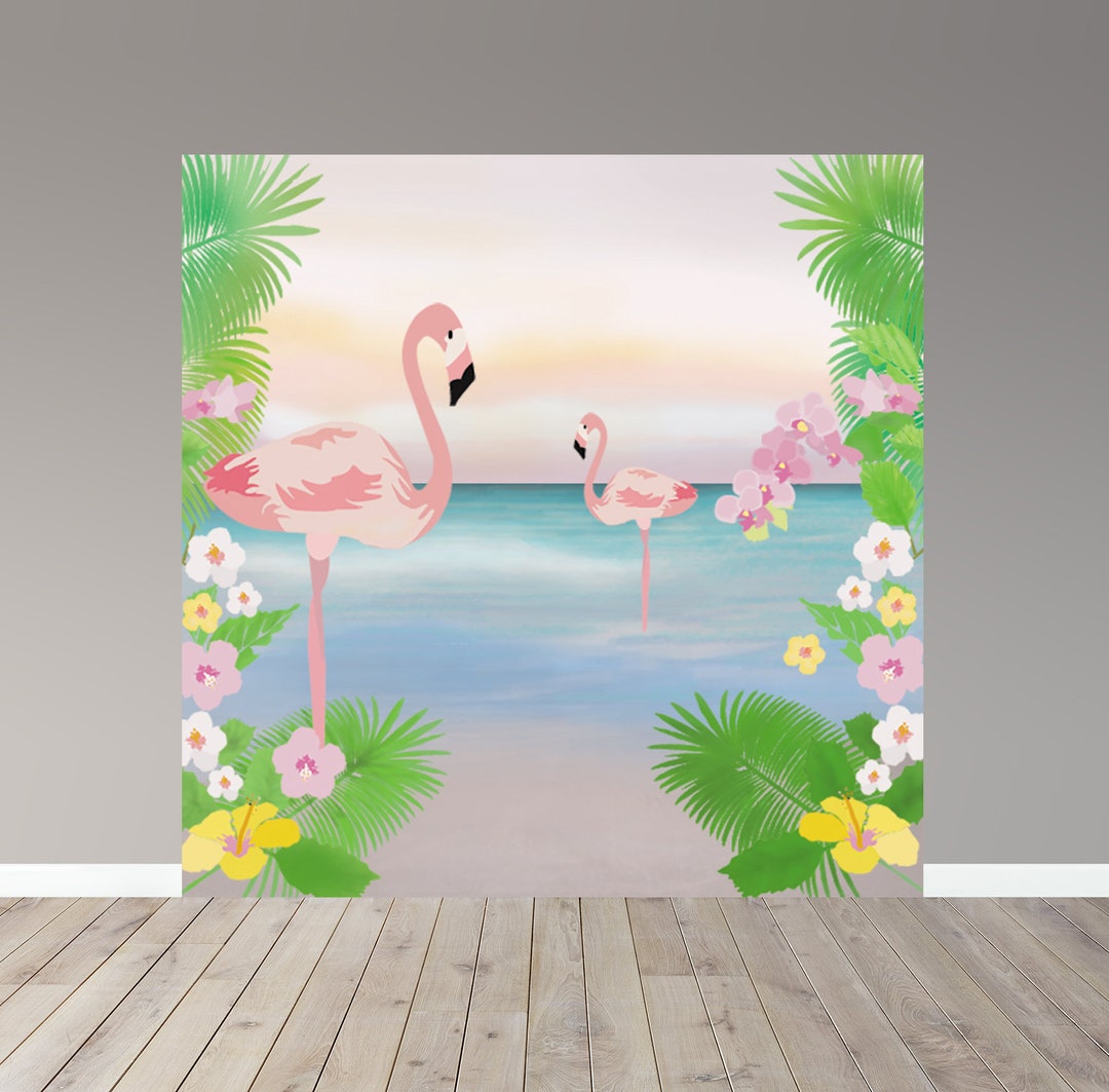 Flamenco Backdrop- Digital File- Kid Party- Girl Party - Party Banner ...