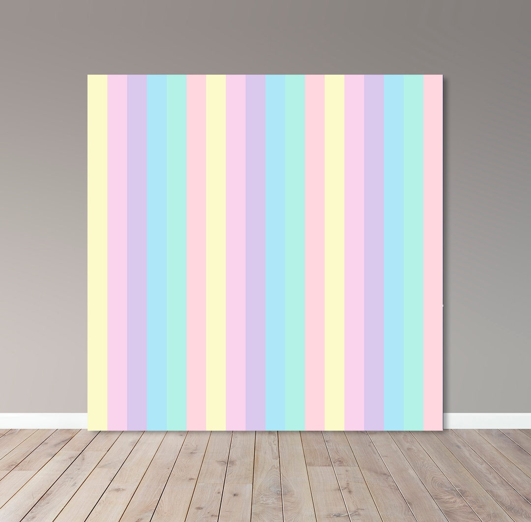 Pastels Backdrop - Digital File - Teen Party - Kid Party - Party ...
