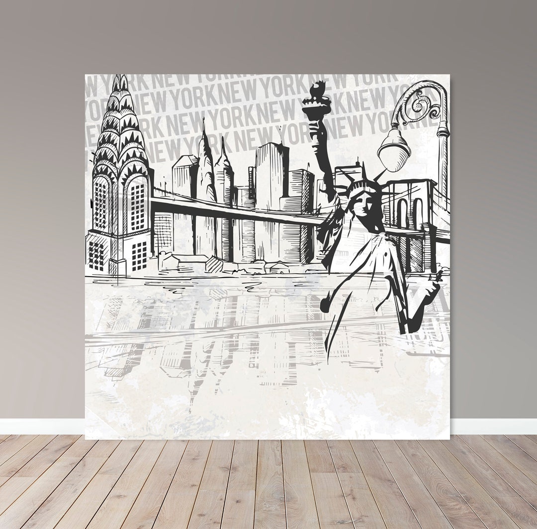 New York City Backdrop – Party Banner, Customizable (digital File) - Etsy