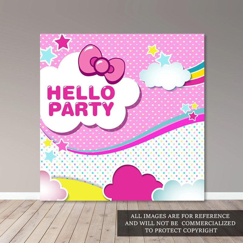 Hello Kittys Banner - Etsy