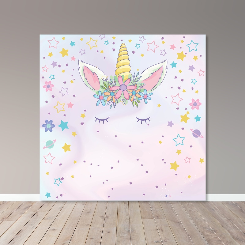 Unicorn Backdrop - Etsy