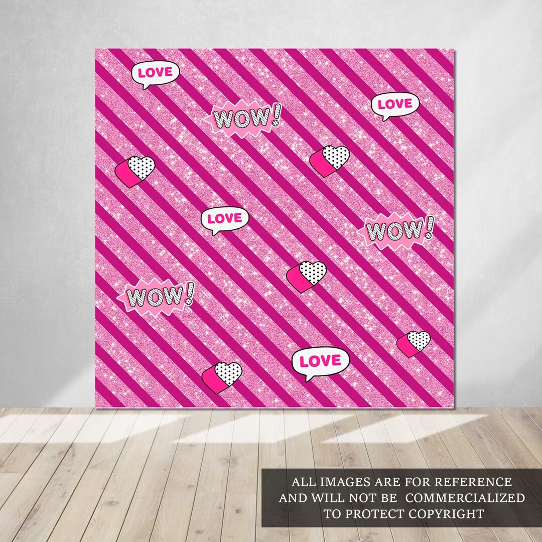 Surprise Backdrop Digital File teen Party Kid Party Party Party Banner ...