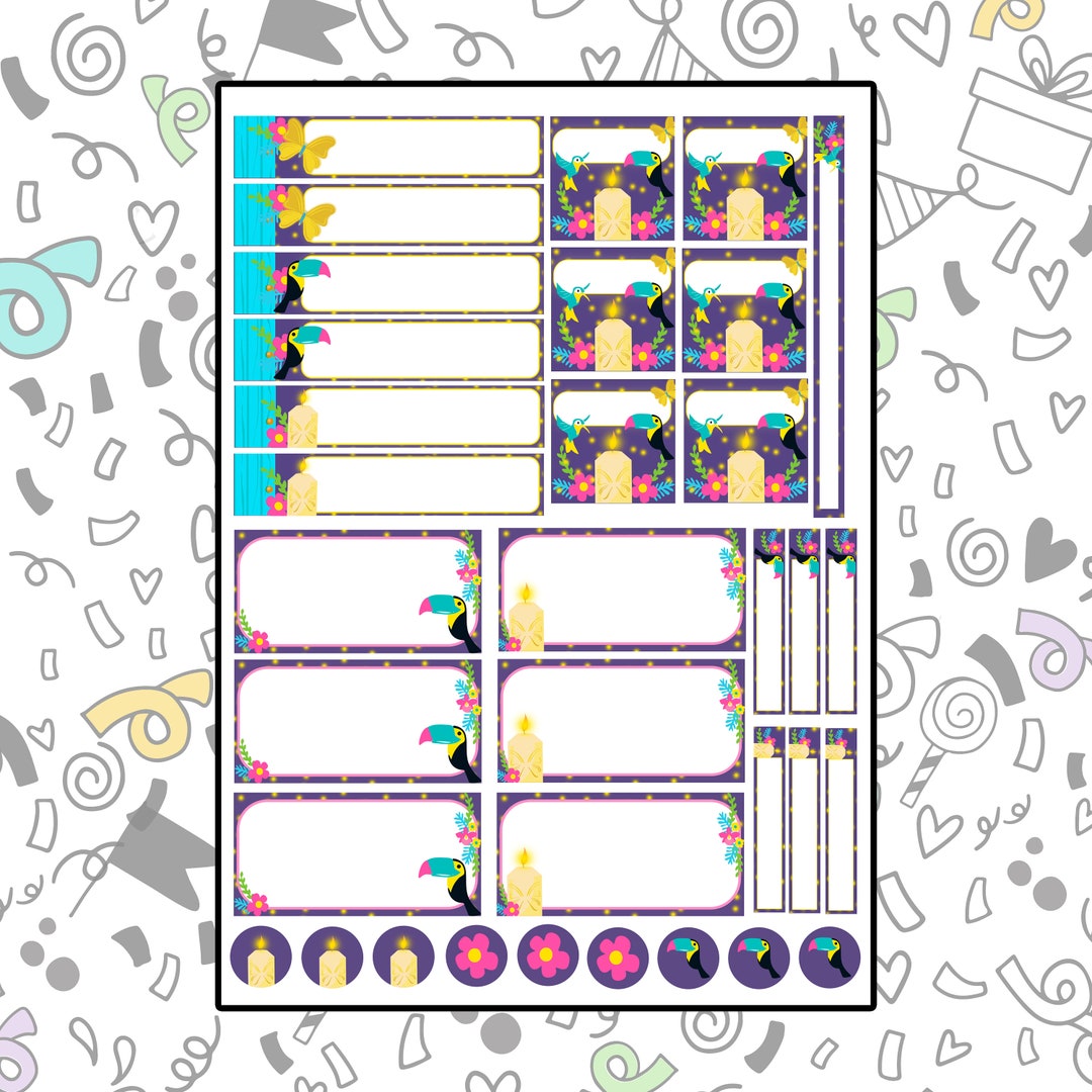 Encanto Stickers - Digital File - Back to School - School Supplies ...