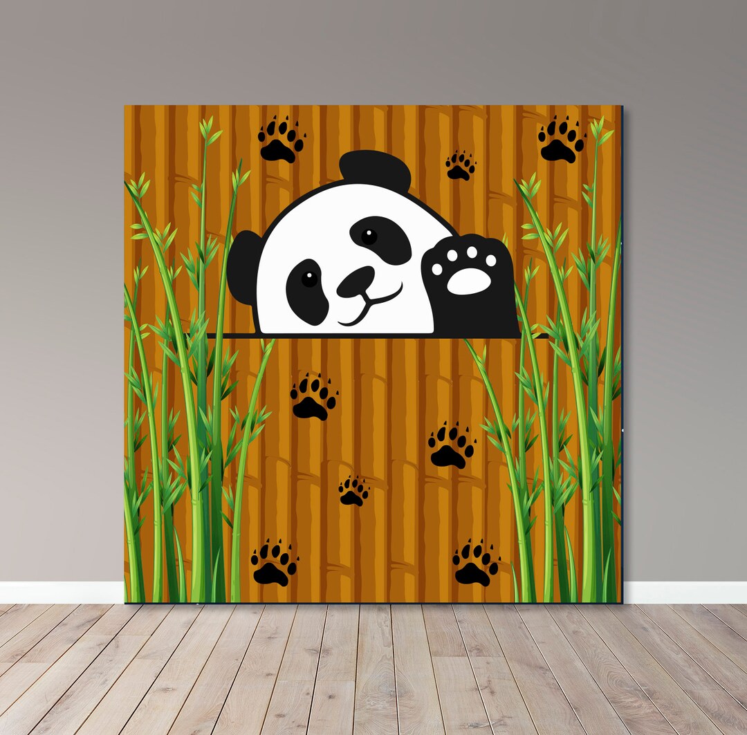 Panda Backdrop - Teen Party - Kid Party - Party - Party Banner ...