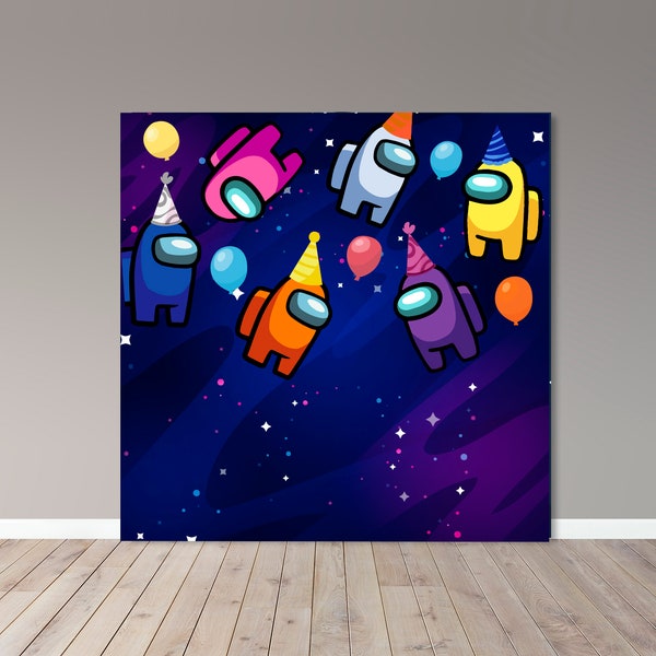 Among Us Backdrop - Etsy