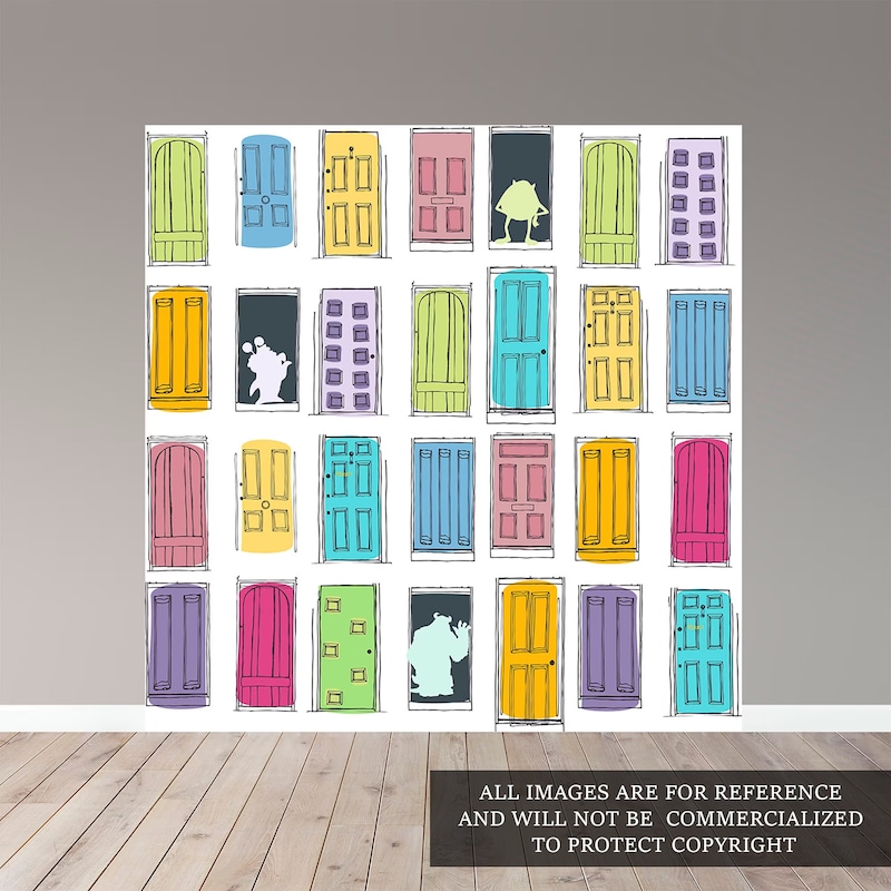 Monster Inc Door Printable - Etsy