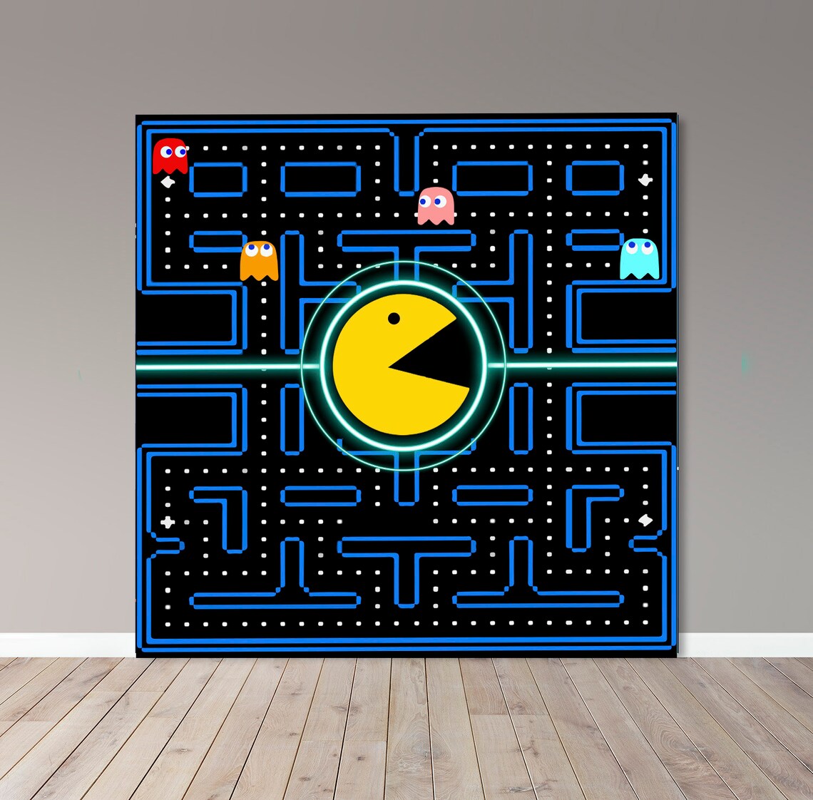 Pac Man Backdrop Teen Party Kid Party Party Party | Etsy