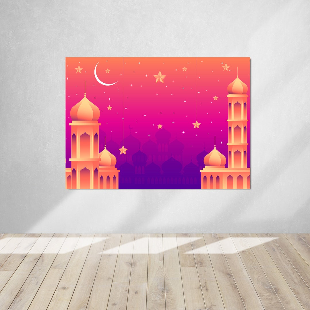Aladdin Backdrop - Digital File - Teen Party - Kid Party - Party ...