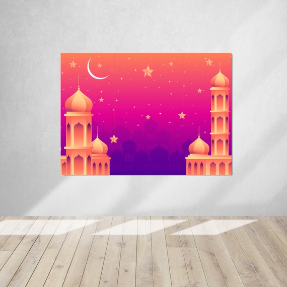Aladdin Backdrop Digital File Teen Party Kid Party - Etsy