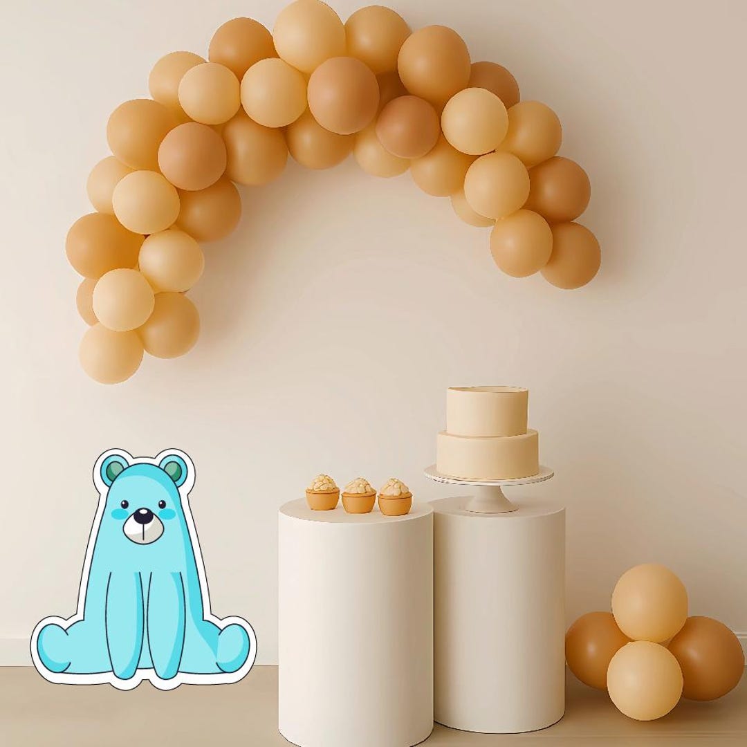 Foamboard Bear Prop - Forest Animals Party Decor - Etsy