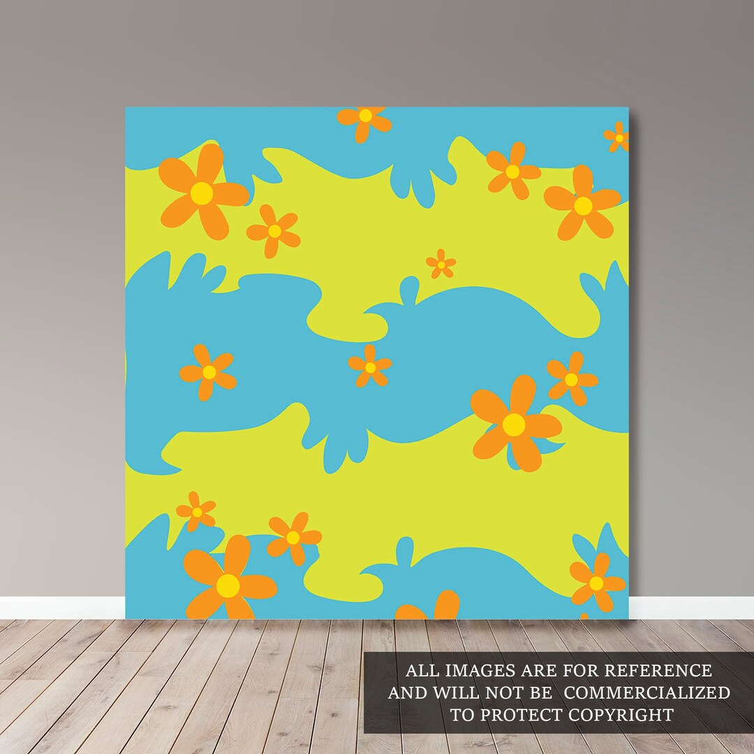 Mystery Backdrop - Digital File - Kid Party- Party Banner - Printable ...