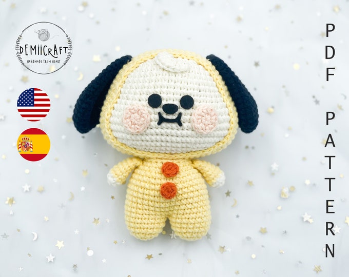 BT21 Chimmy Crochet Pattern - Etsy Canada