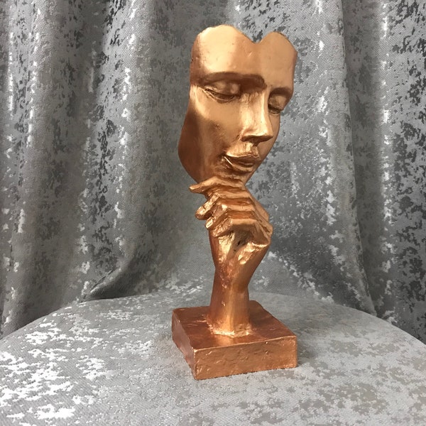 Thinking Woman Statue - Etsy