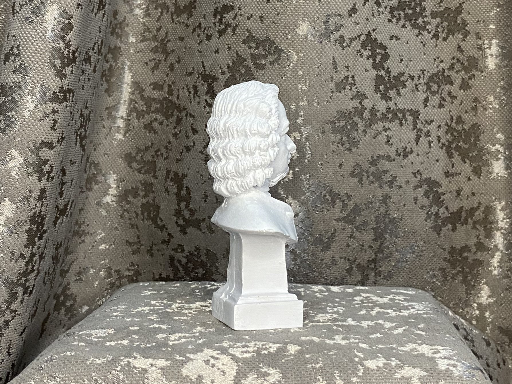 Johann Sebastian Bach Bust Mini Bach Bust Statue Mini Decorative Art ...