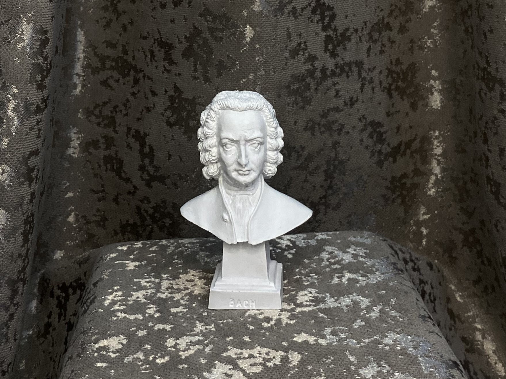 Johann Sebastian Bach Bust Mini Bach Bust Statue Mini Decorative Art ...