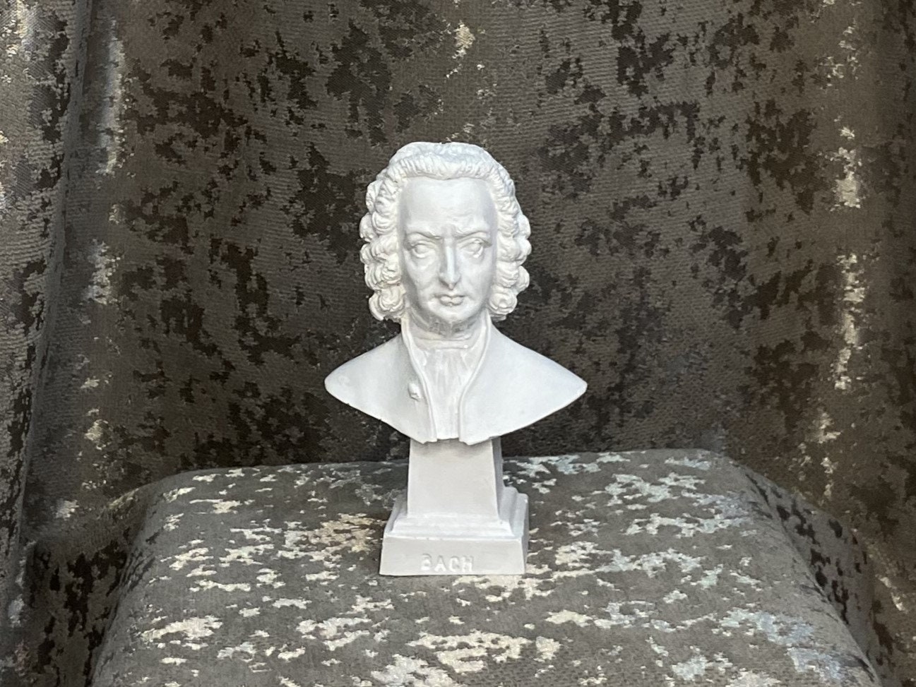 Johann Sebastian Bach Bust Mini Bach Bust Statue Mini Decorative Art ...
