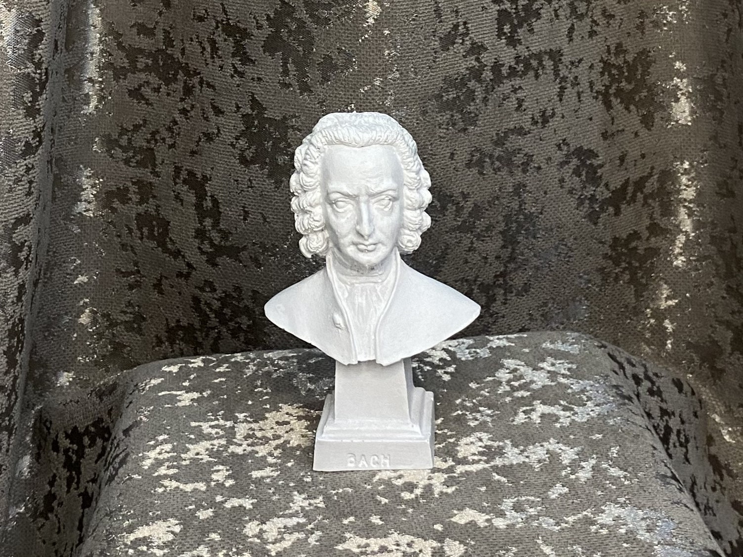 Johann Sebastian Bach Bust Mini Bach Bust Statue Mini Decorative Art ...