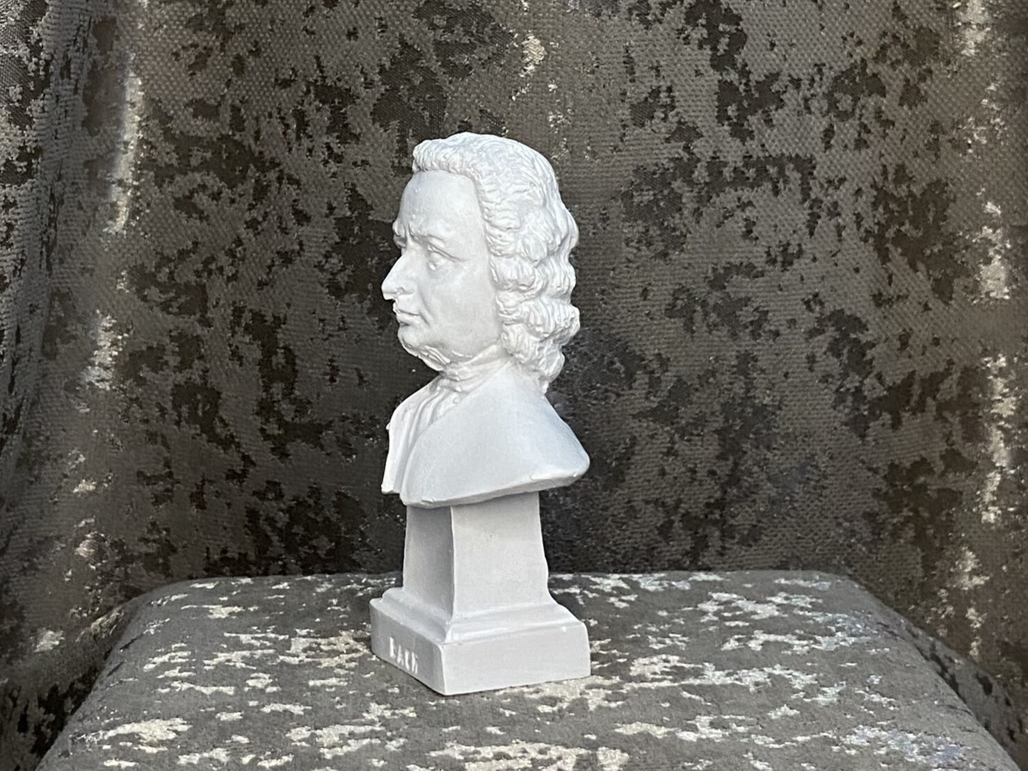 Johann Sebastian Bach Bust Mini Bach Bust Statue Mini Decorative Art ...